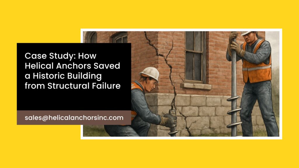 Case Study: How Helical Anchors Saved a Historic Building from ...