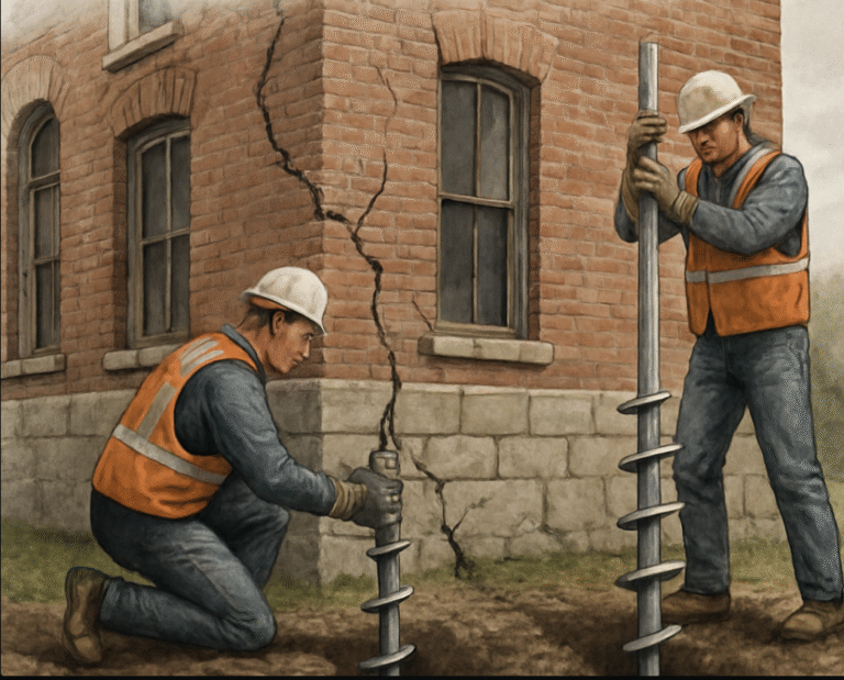 Case Study: How Helical Anchors Saved a Historic Building from ...